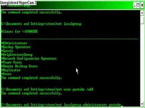 Hacking Admin Accounts And Passwords Cmd Full View Youtube