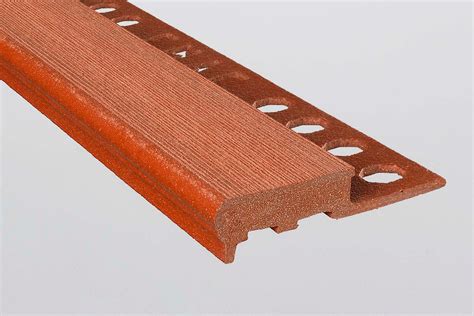 Remate para peldaño emac maxikenya 10x1000 terracota 131 Leroy Merlin