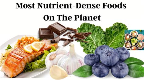 10 Most Nutrient Dense Foods On The Planet YouTube