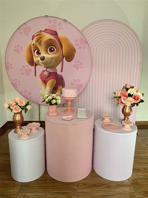 Decoração Skye Patrulha Canina Pegue e Monte Elo7
