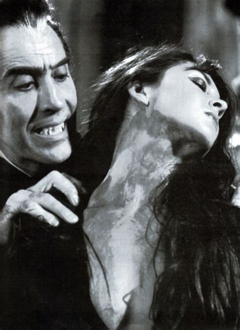 Christopher Lee Rip And Caroline Munro In Dracula Ad Best