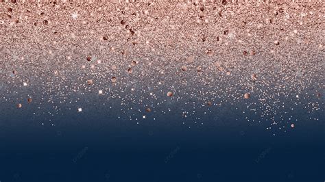 Rose Gold Sparkle PNG Image Gold Powder Sparkling Border Rose Gold