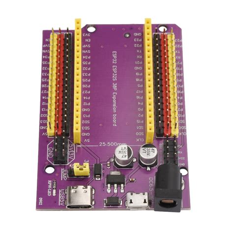 Esp Pin Development Board Type C Micro Usb Can Be Equipped With