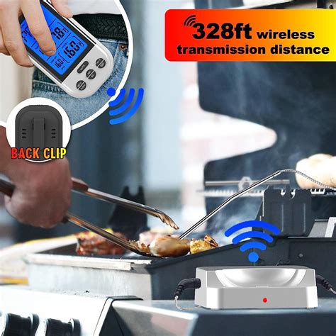 Review Wireless Meat Thermometer For Grilling And Smoking Remote