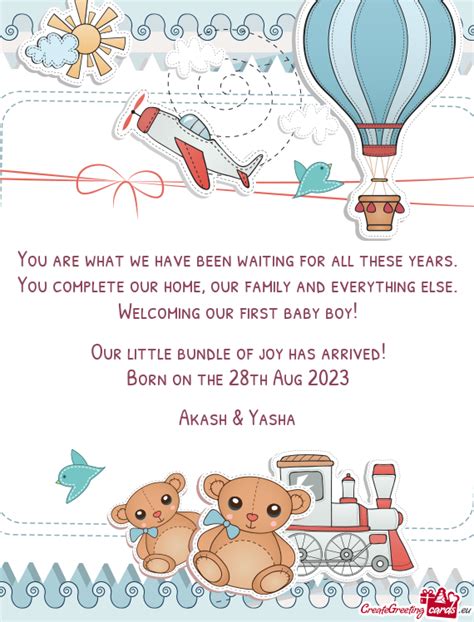 Born On The 28th Aug 2023 Free Cards