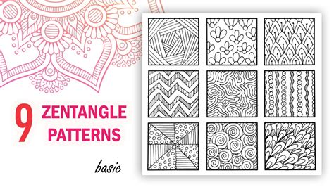 Zentangle Patterns For Beginners