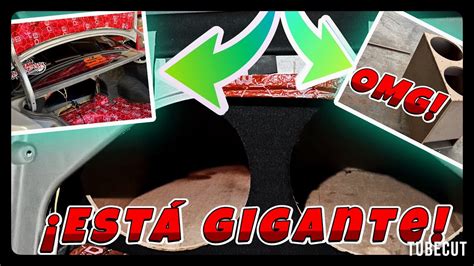 COMO FABRICAR UN CAJÓN PARA BAJOS DE 15 PULGADAS NISSAN SENTRA