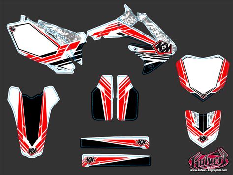 Kit Déco Moto Cross Spirit Honda 450 CRF Kutvek