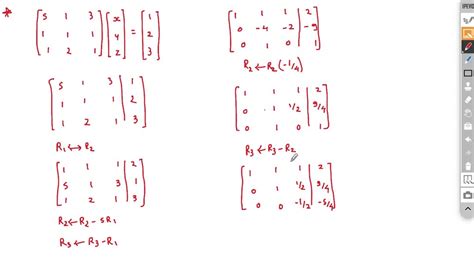 Solved Let A Determine A Using The Row Reduction Algorithm