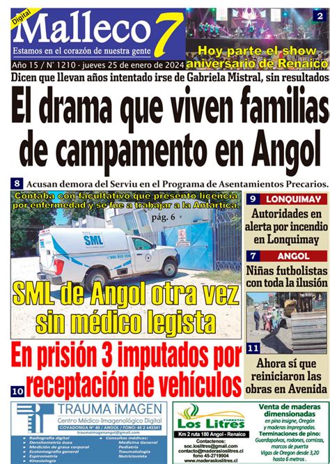 Edición jueves 25 de enero de 2024 Malleco 7