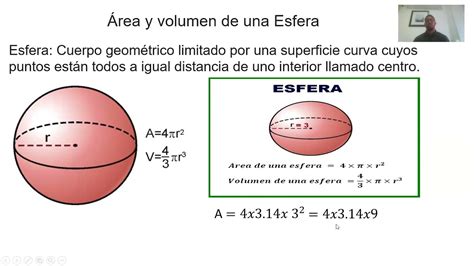Volumen De Una Esfera