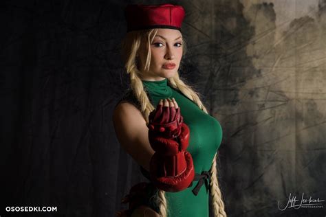 Anna Faith Street Fighter Cammy White Naked Cosplay Asian 12 Photos