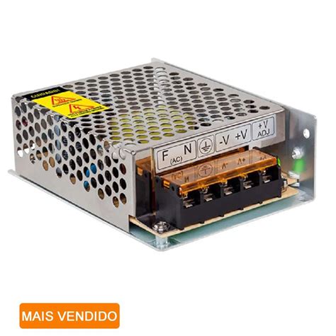 Fonte V A Colmeia Bivolt Chaveada P Cftv Fita Led Som Automotivo