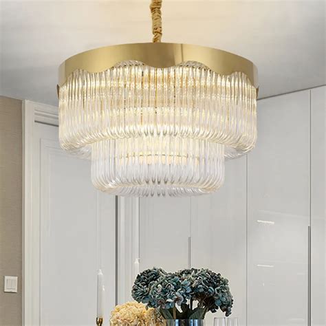Candelabros LED modernos de cristal accesorio de iluminación