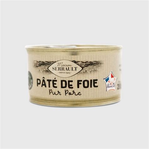 Pâté de foie pur porc Maison Serrault