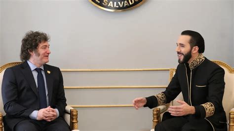 Nayib Bukele visitará Argentina y se reunirá con Javier Milei POLÍTICA
