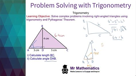 Problem Solving With Trigonometry Mr Mathematics YouTube