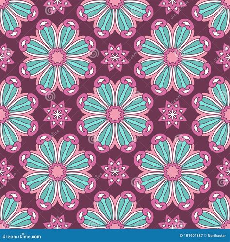 Abstract Seamless Pattern Stock Vector Illustration Of Filigree