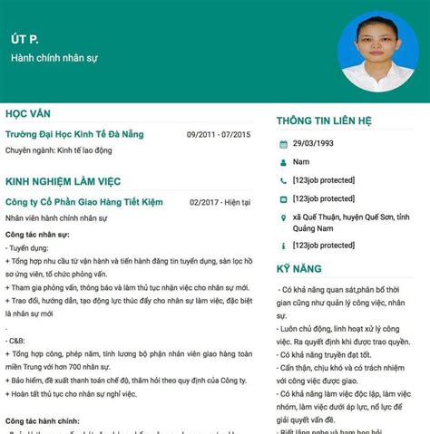 Top 22 Mẫu Cv Xin Việc Cho Việc Hành Chính Văn Phòng Update