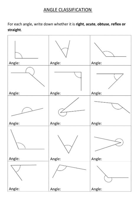 identifying angles activity in 2023 angles worksheet types of angles worksheets