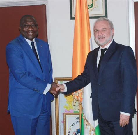 Coopération internationale le nouvel ambassadeur français auprès de