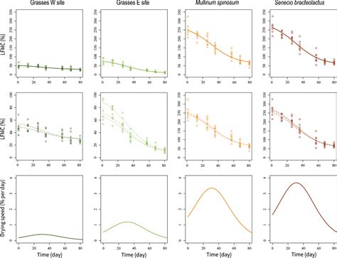 a nonlinear mixed‐effects modeling approach for ecological data using temporal dynamics of