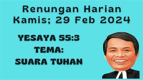 Jamita Na Metmet Pangolu Partondion Yesaya Suara Tuhan Kamis
