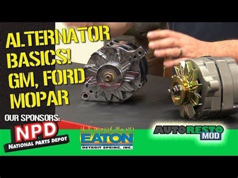 How To Excite The One Wire Self Exciting Alternator Alternator