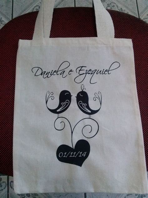 Sacola Ecobag 25 X30 Personalizada Silk Brindes Festas 10 Elo7