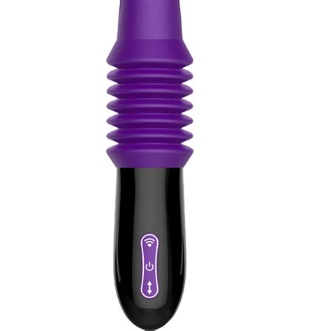 Automático Telescópico Rotación Máquina De Sexo Arma Vibrador Consoladores Recargable