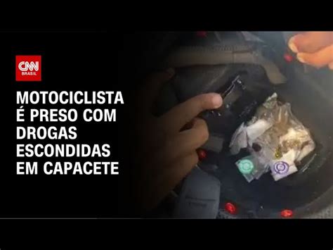 Motociclista Preso Por Usar Fundo Falso Em Capacete Para Esconder