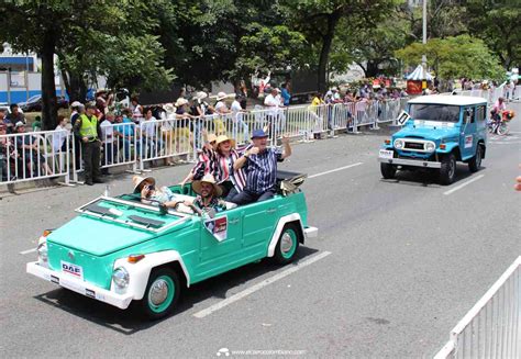 Es hoy es hoy el Desfile de Carros Clásicos y Antiguos de Medellín