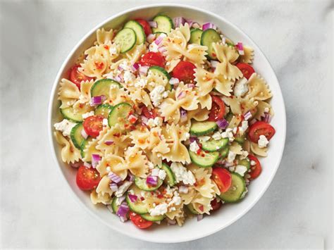 Zesty Bowtie Pasta Salad Recipe Bryont Blog