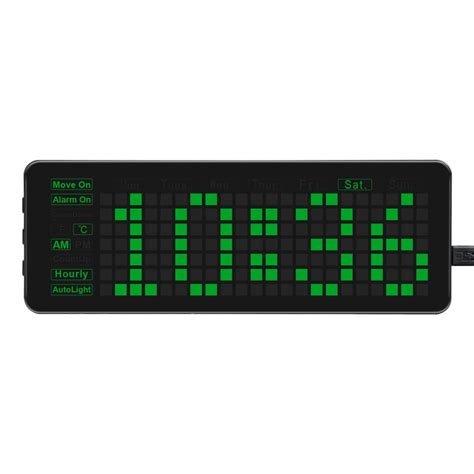 Rectangle Electronic Clock For Raspberry Pi Pico Accurate Rtc Multi