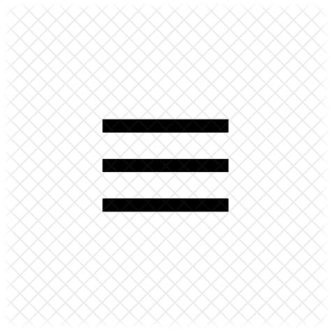 Hamburger Menu Icon Svg Free Icons Library