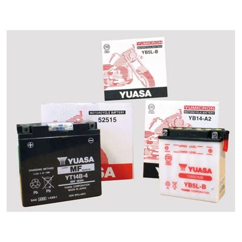 Batterie Pour Nine T YUASA YTX14 BS