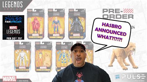 Hasbro Pulse Marvel Legends Fanstream Reveals February Recap