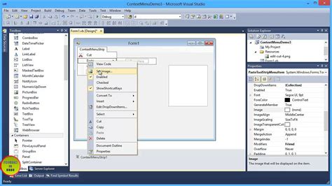 Vb Net Contextmenustrip Control Tutorial In Urdu Video Dailymotion