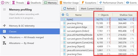 yourkit java profiler help jvm memory structure