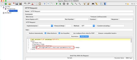Jmeter Need To Push 200 XML Lines In A XML Request With A Changing