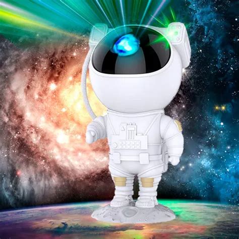 Projetor Astronauta De Luz Noturna Galáxia Estrelas Nebulosa Frete grátis