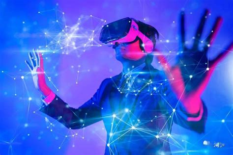 元宇宙背后的技术支持交互式3DXRAI和5G 虚拟 现实 世界
