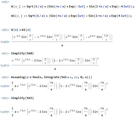 complex exponentials to trig functions ~ mathematica ~