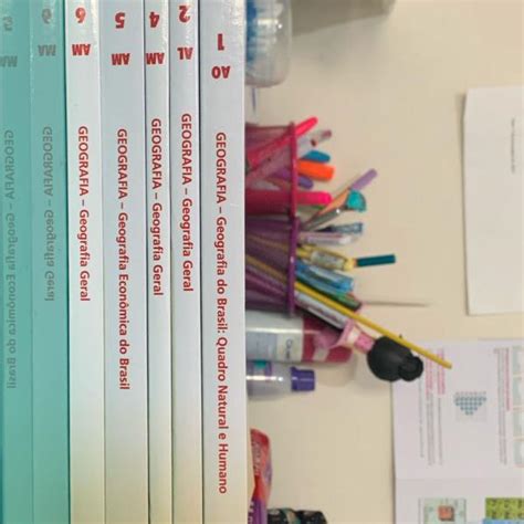 Livros ano geografia ANÚNCIO Junho Clasf
