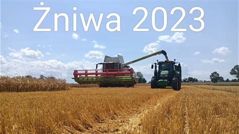 Pierwsze żniwa z nowym nabytkiem 2023 Claas lexion 6700 YouTube
