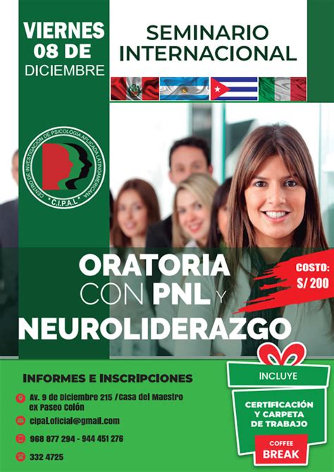 Cipal El Mejor Curso De Oratoria Y Liderazgo En Lima Cipal