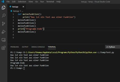 Funktionen Und Methoden In Python