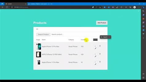 laravel create read update and delete youtube