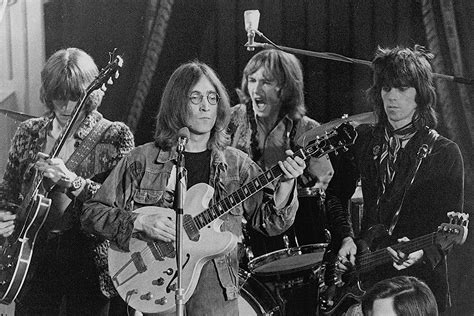 Eric Clapton John Lennon Mitch Mitchell And Keith Richards In The