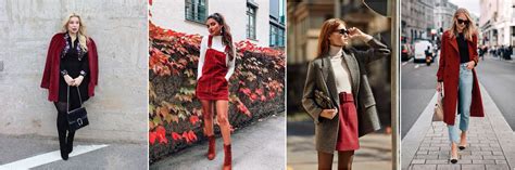 Cores Para Outono E Inverno Tendencias Inverno 2019 Looks Usando Vinho